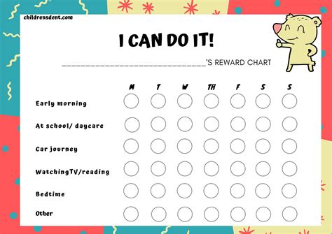 Classroom Reward Chart Template At Laura Stanley Blog