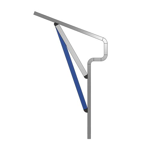 Lil Lifter Manual Winch Mount Bracket Dockside Lifts Bh Usa