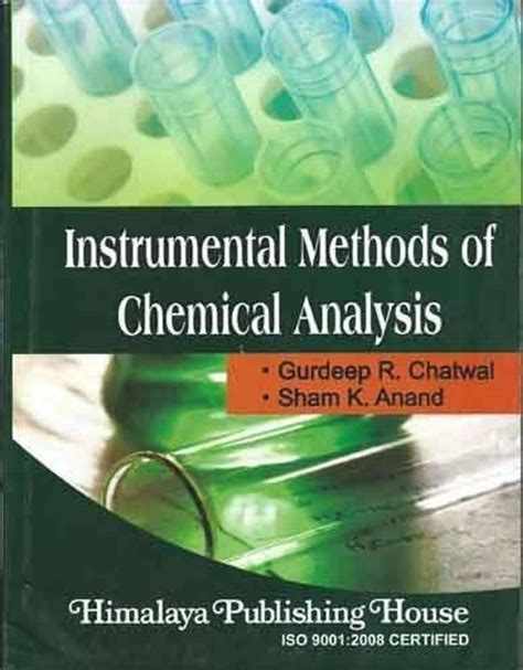 Instrumental Methods Of Chemical Analysis 2018 Edition Buy Instrumental Methods Of Chemical