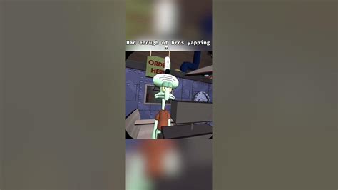 Had Enough Of Bros Yapping ☠️ Spongebob Horror Recroom Vr Thenightshift Meme Trend Funny