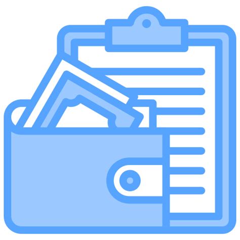 Expense Generic Blue Icon