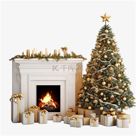 裝飾聖誕樹素材图片免费下载 千库网