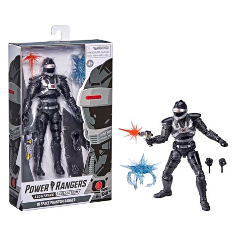 Power Rangers Lightning Collection In Space Phantom Ranger 6 Inch