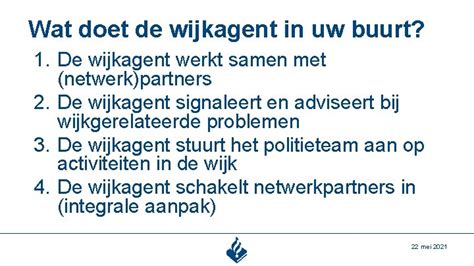 Kennismaken Met Uw Wijkagent Wie Is Uw Wijkagent