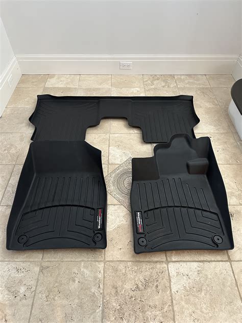 Weather Tech Floor Mats Set Includes Front And Back Seat Volkswagen