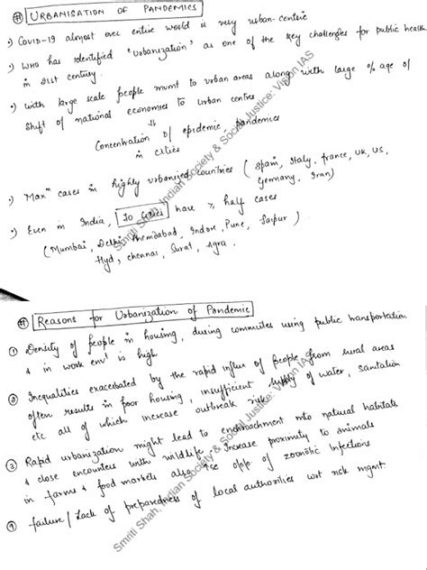 Urbanization Notes Gs2 Society Pdf