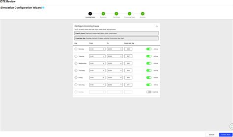 Editing A Simulation Scenario