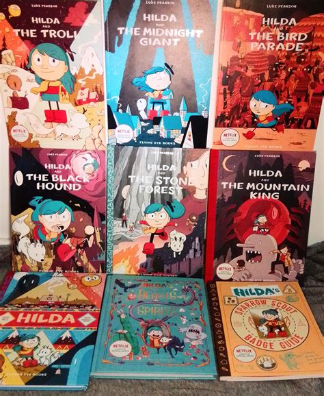 My Hilda Collection Thus Far R Hildatheseries