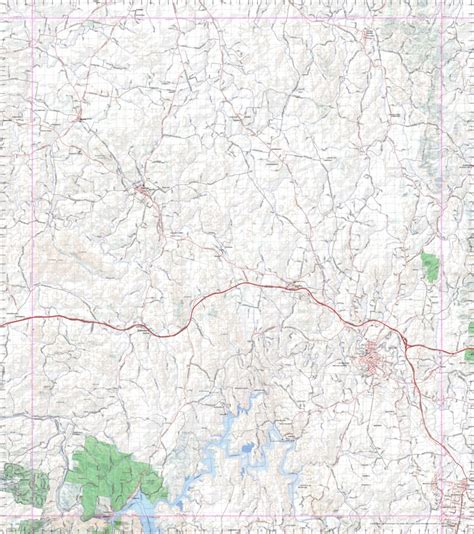 Getlost Map 8628 Yass Nsw Topographic Map V15 175000 By Getlost Maps