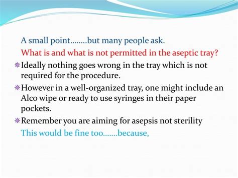 Antiseptic Non Touch Technique Antt Pptx First Aid Injuries