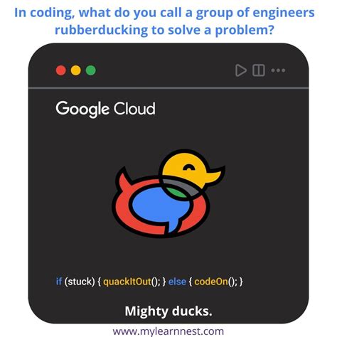 Rubberduckdebugging Codinghumor Engineerlife Problemsolvers Techjokes Mylearn Nest