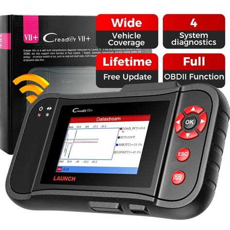 Launch X431 Vii Obd2 Full System Scanner Auto Vehicle Diagnostic Code Reader Check Engine
