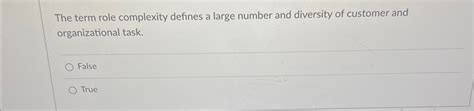 Solved The Term Role Complexity Defines A Large Number And Solved The Term Role Complexity Defines A Large Number And