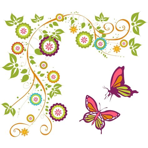 Premium Vector Abstract Floral Pattern