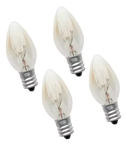 Pack 4 Bombillas Incandescente E12 Base