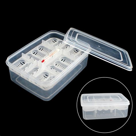 16 Grids Hatch Box Snake Lizard Reptile Egg Tray B Vicedeal