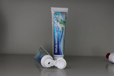 Aluminum Toothpaste Tube With Flip Cap China Cosmetic Tube And