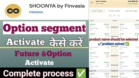 How To Activate F O Segment In Shoonya Complete Process Shoonya Optionsegment YouTube