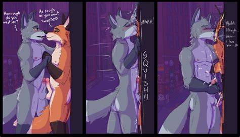 Rule 34 Alley Anthro Ass Balls Balls Touching Blush Bodily Fluids