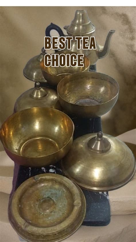 Vintage Moroccan Brassware Collection 60 80 Years Old Etsy