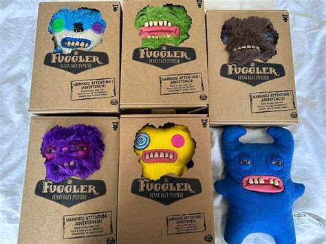 Fuggler Figures Funny Ugly Monster Spin Master Fugglers With Boxes