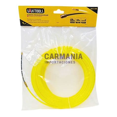 Cinta Pasacable De Nylon 20m Uyu Huc20n Carmania Importaciones