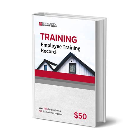Training Employee Training Record Pest Control Business Coach