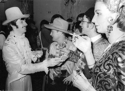 Rare Photos Of The Beatles Throw A Fancy Dress Party To Celebrate The