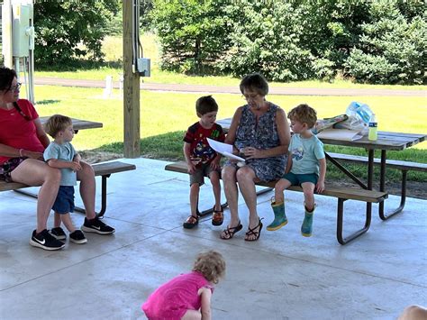Cedar Nancy Beeman Was Flexing A Little Last Summer In The Pavilion