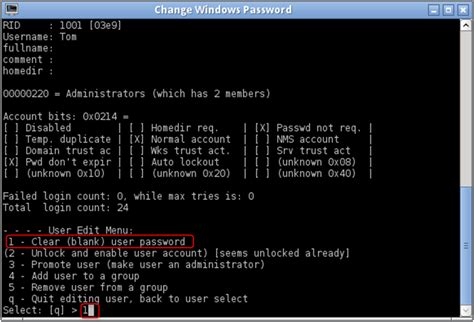 Reset Windows Password Iso