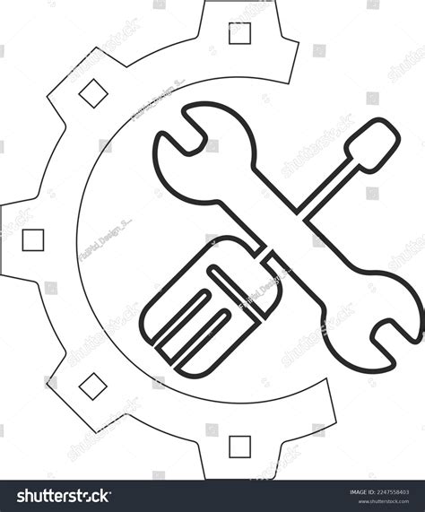 Bad Maintenance Icon Maintenance Error Icon Stock Vector Royalty Free