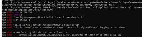 issue when starting development server · issue 22 · forgerock end user