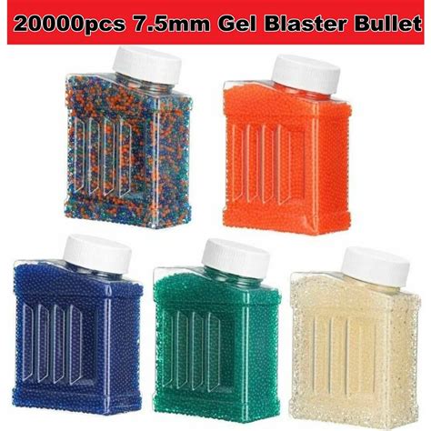 【manila Stock】20000pcs 7 8mm Gel Blaster Bullet Refill Guns Beads Special Gel Balls Gel Blaster