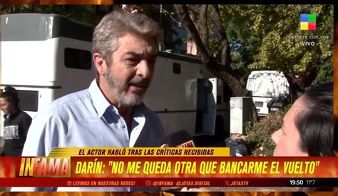Ricardo Darín Agradeció El Apoyo De Lali Espósito Y Le Respondió A Las