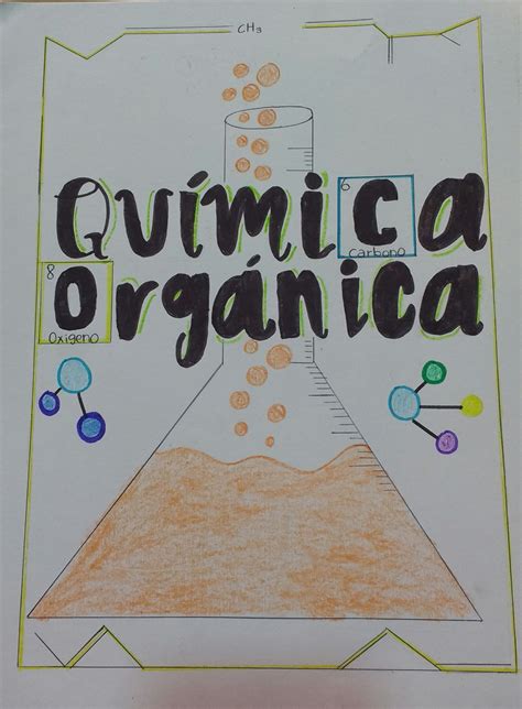Portada De Química Orgánica Caratulas Quimica Organica