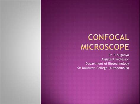 Principles And Application Of Light Microscopy Pptx
