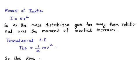 Solved Make A Rule In General How Does The Distribution Of Mass