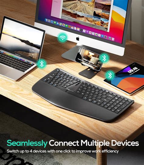 Nulea Rt07b Wireless Ergonomic Keyboard User Manual