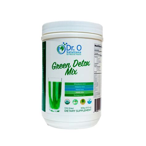 Green Detox Mix Dr O Solutions For Natural Health