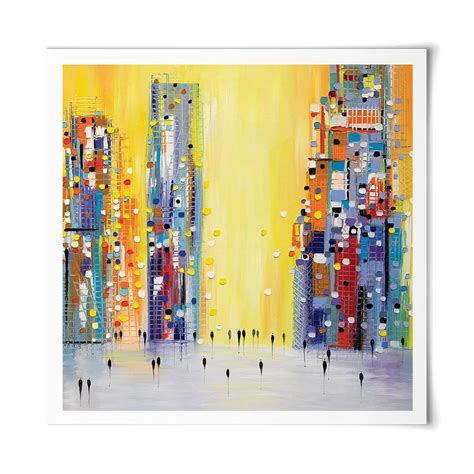 Bright Sunny Day Square Art Print