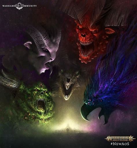 Warhammer 40k Chaos Gods Slaanesh Warhammer 40k Lexicanum