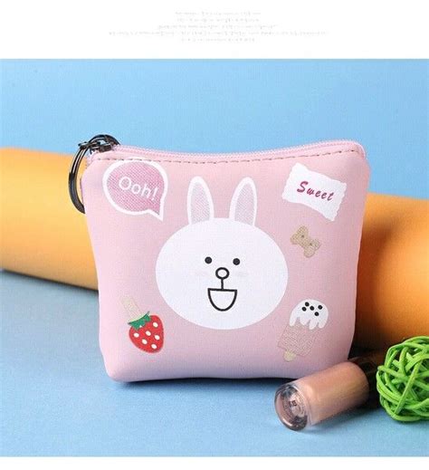 Coin Purses Wallet Ladies Rabbit Monkey Animal Fashion Cute Small