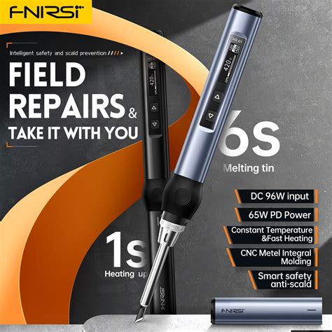 Fnirsi Hs 01 Intelligent Soldering Iron
