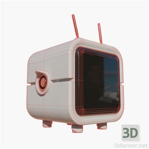3d Model Square Robot 96687