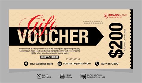 Vector T Voucher Design Template 17584119 Vector Art At Vecteezy