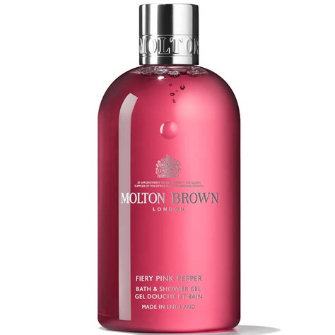 Molton Brown Fiery Pink Pepper Bath And Shower Gel 300ml Lookfantastic