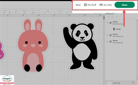 Outline Images In Cricut Design Space With Create Sticker Makers Corner Crafts