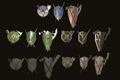 Pack Of Fantasy Weapons 3d Weapons Unity Asset Store
