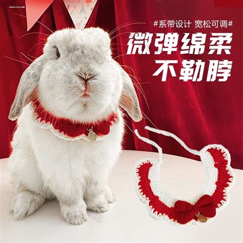 🐰颈圈围兜兔子围脖，冬季保暖新时尚！ 兔兔服饰 淘宝好物网
