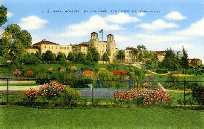 United States California San Diego Balboa Park U S Naval Hosp